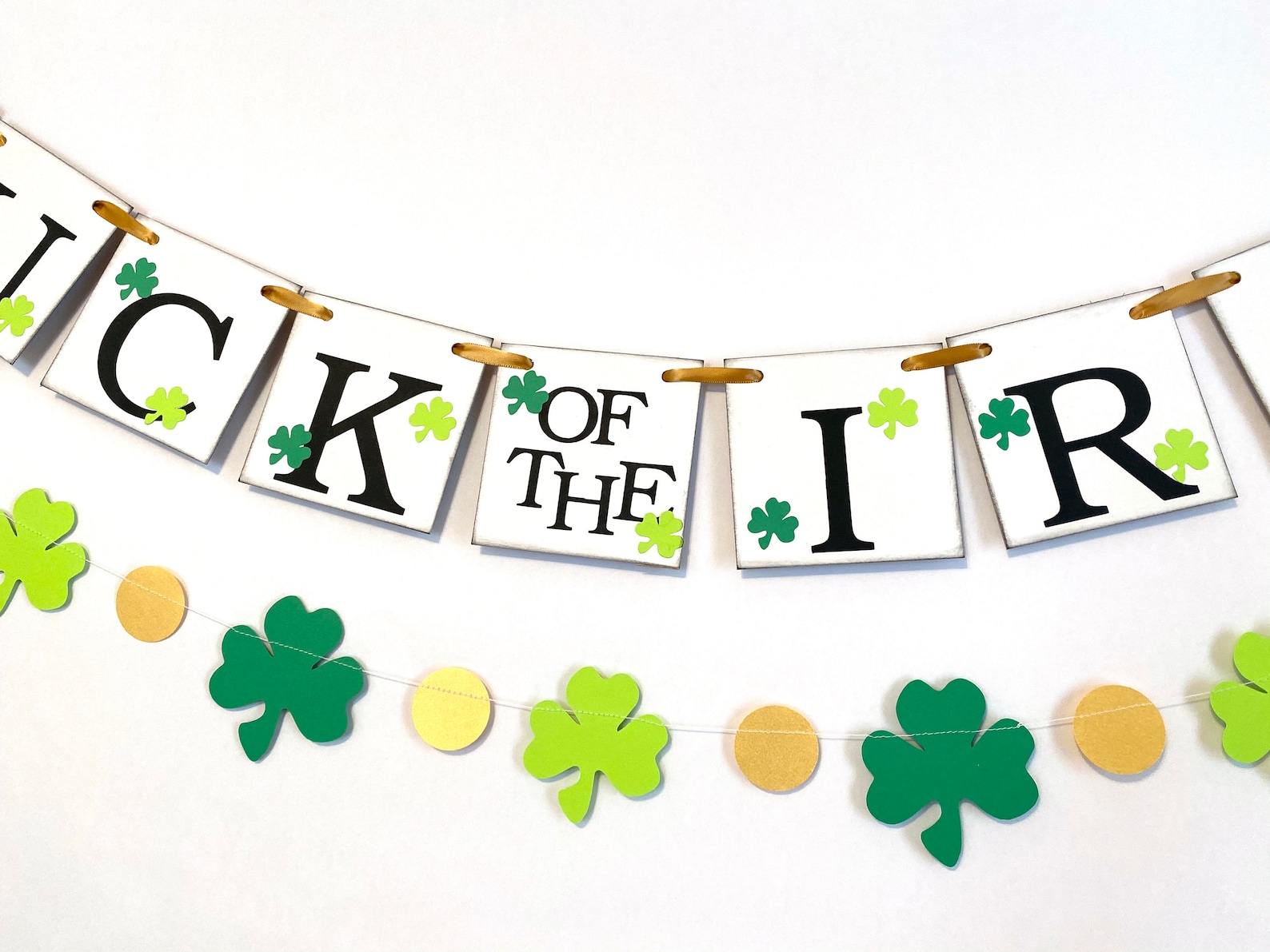 Luck of the Irish Banner St Patrick's Day Decorations Irish Garland ...