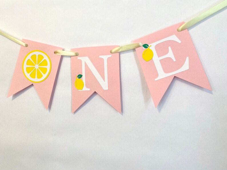Lemon First Birthday Decorations High Chair Tutu Lemon ONE - Etsy