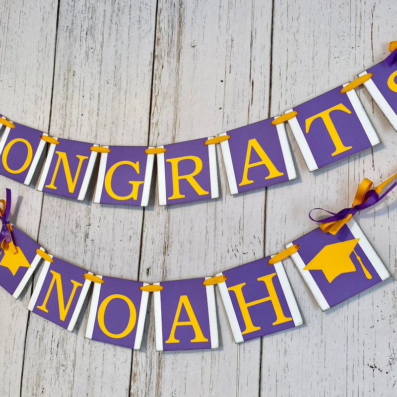 Purple Banner - Etsy