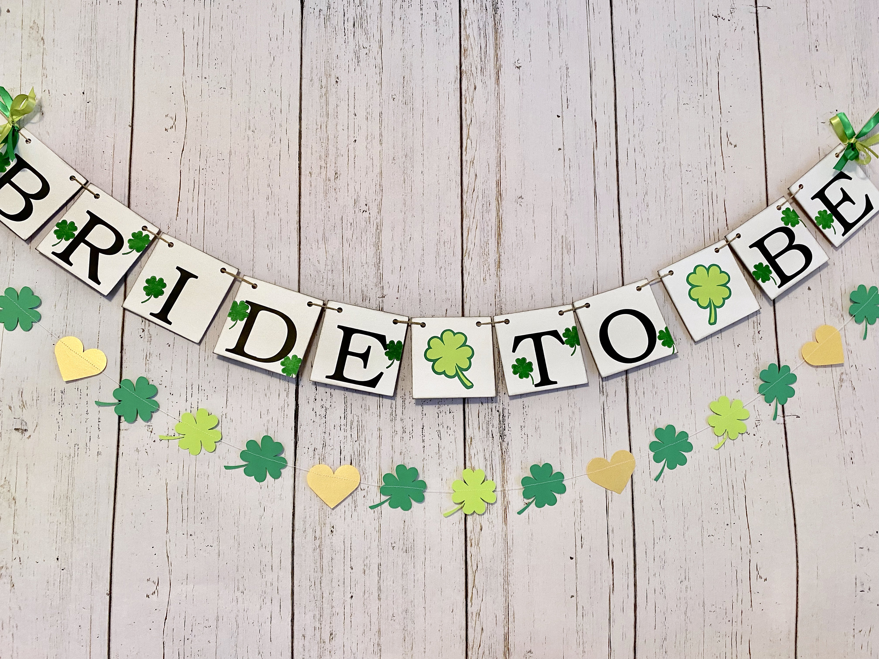 Irish Bridal Shower Decorations / Shamrock Wedding Shower Decorations ...