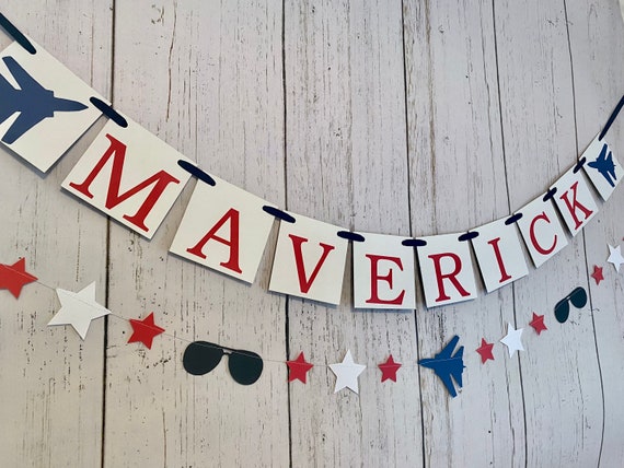 Military Jet 1st Birthday Decorations- Custom Jet Baby shower Banner ...