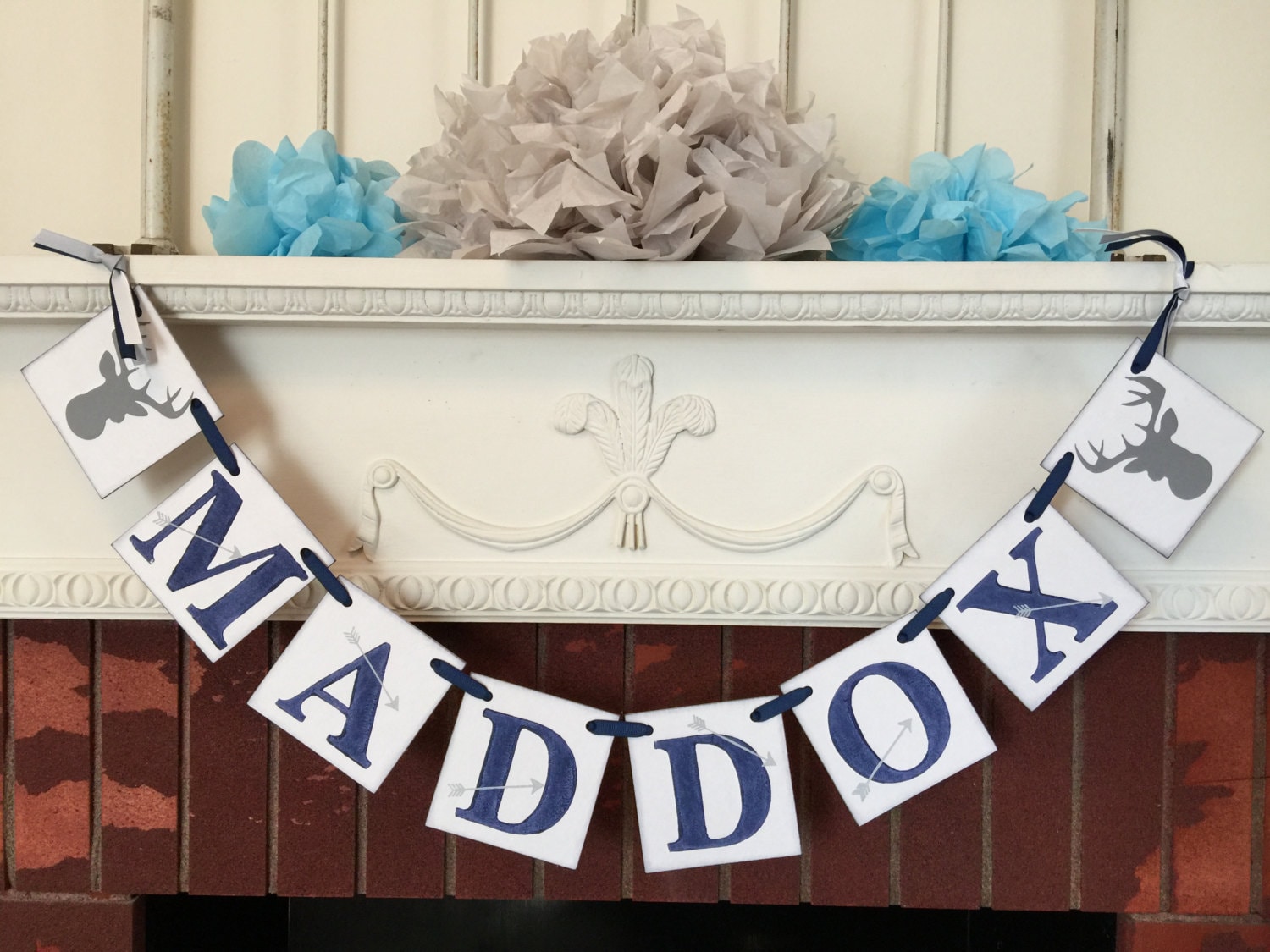 Lil Buck First Birthday Decorations Oh Deer Baby Shower | Etsy