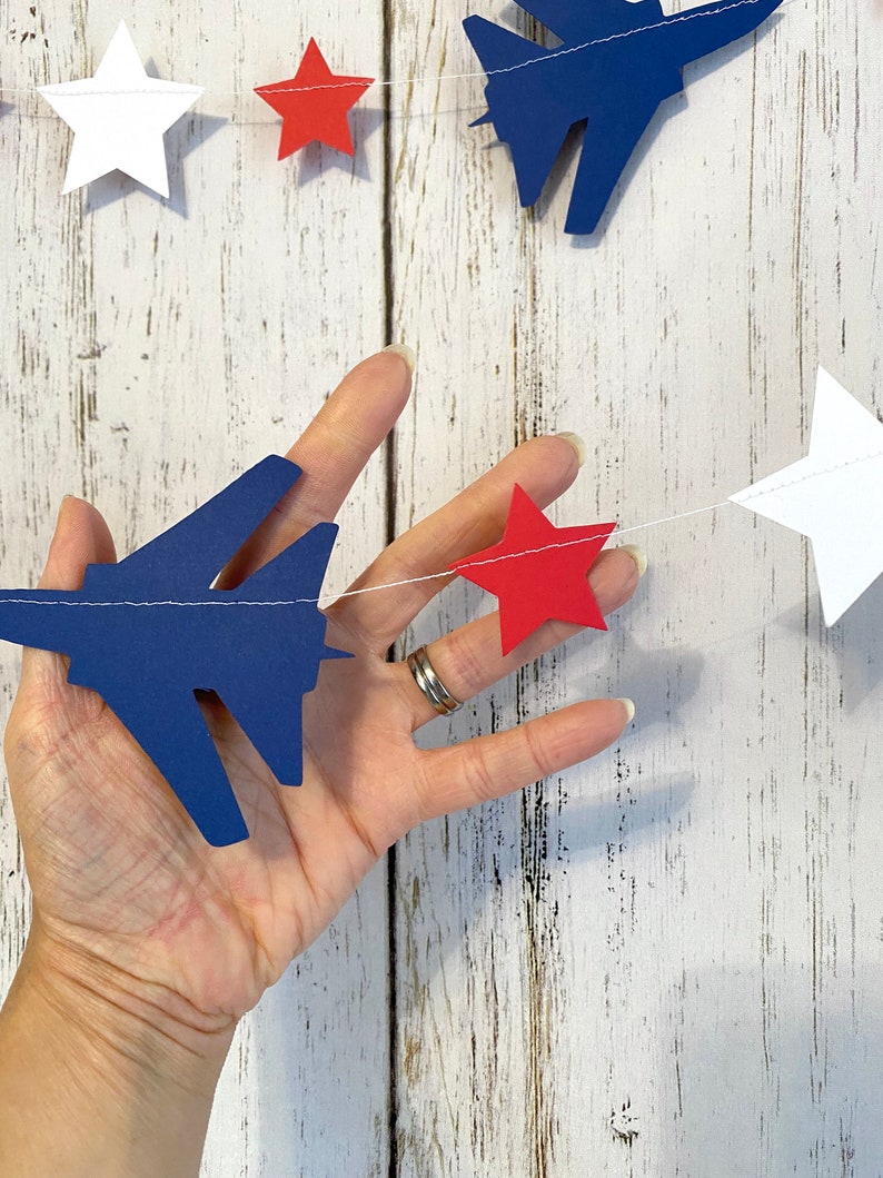 Fighter Jet Party Decorations Military Graduation Banner - Etsy