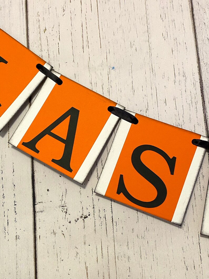 Graduation Decorations / Orange High School Graduation/ Class | Etsy