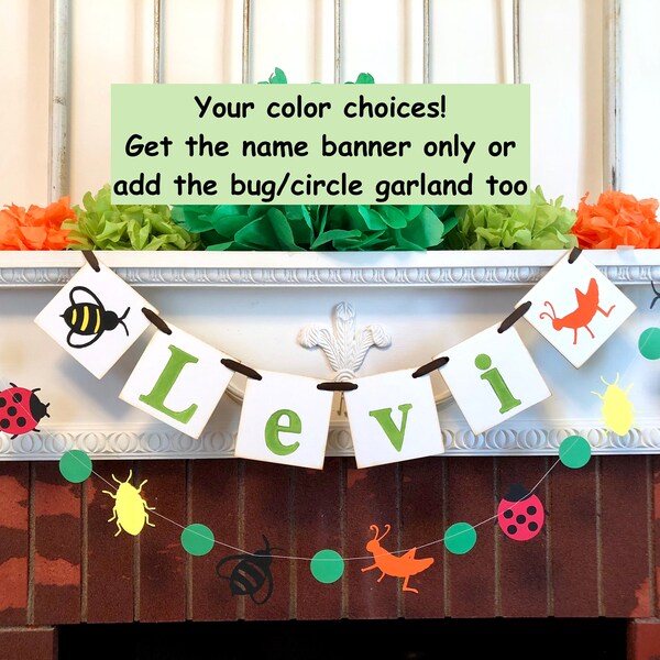 Bug Banner - Etsy