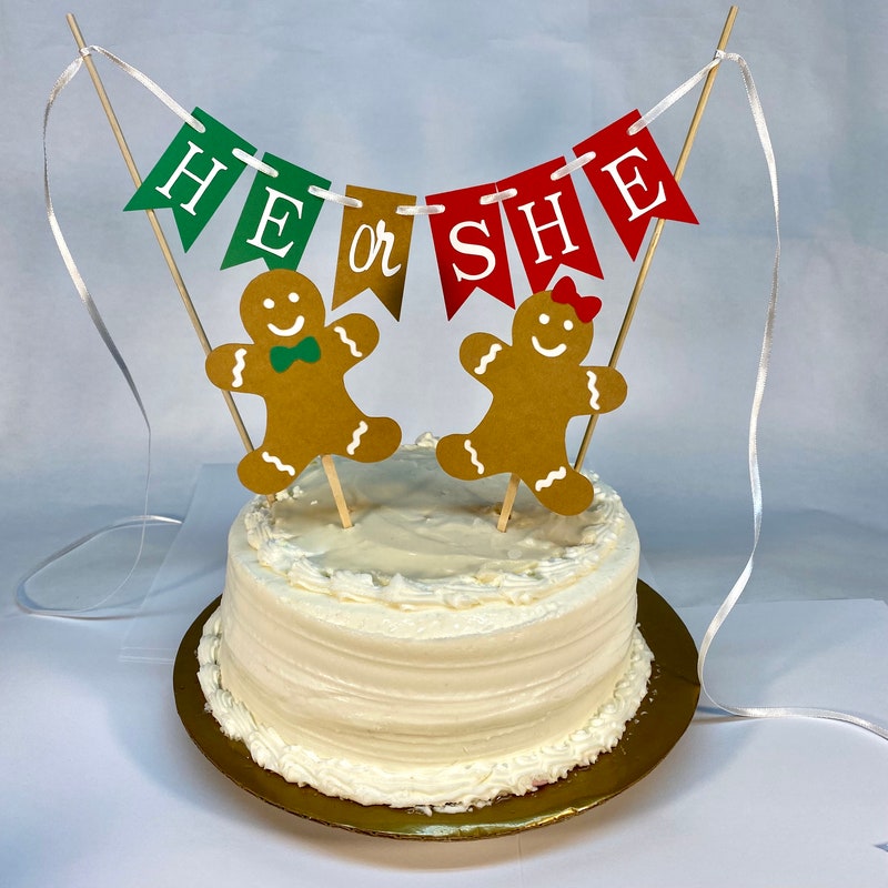Gingerbread Gender Reveal - Etsy