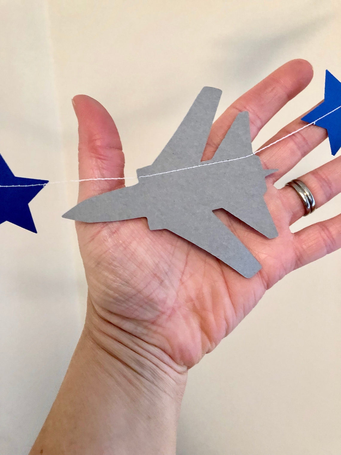 Fighter Jet Party Decorations Military Graduation Banner | Etsy