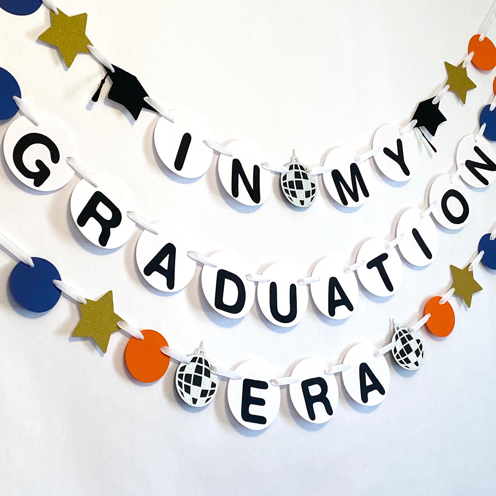 In My Graduation ERA Decorations, Friendship Bracelet Grad Party Era ...