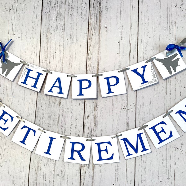 Military Retirement Sign - Etsy