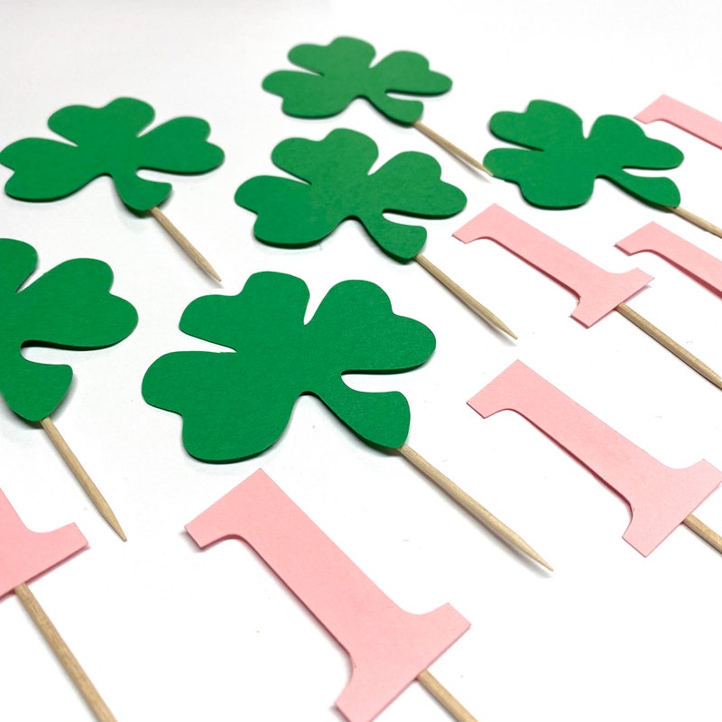 Shamrock Cake Topper - Etsy