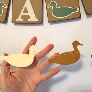 Duck Baby Shower Banner: Hunting Theme, It's A Boy, Mallard Garland - Etsy
