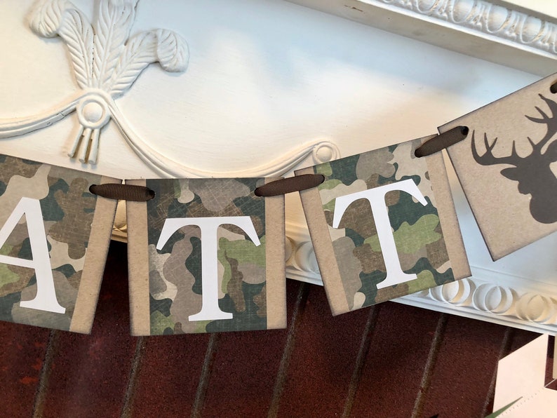 Lil Buck Baby Shower Decoration Oh Deer First Birthday Boy - Etsy