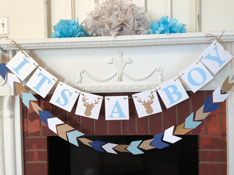 Lil Buck baby shower decorations Oh deer baby shower Its | Etsy