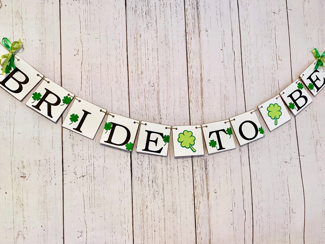 Irish Bridal Shower Decorations / Shamrock Wedding Shower | Etsy