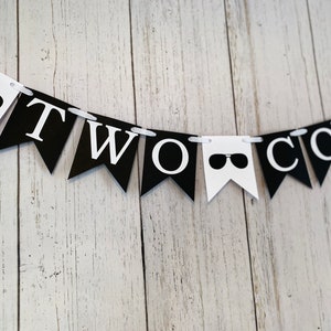 TWO COOL Banner Two Cool Sign 2nd Birthday Banner 2nd | Etsy