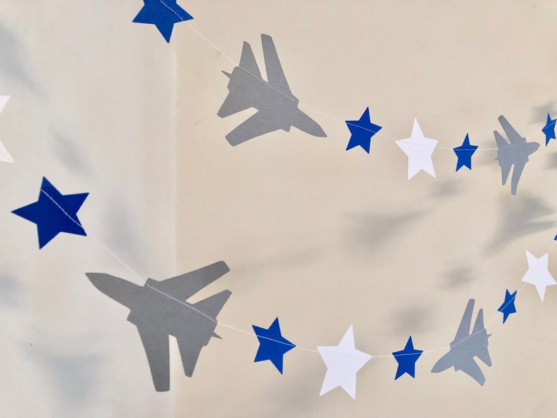 Fighter Jet Party Decorations Military Graduation Banner - Etsy