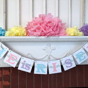 Christian Easter Decorations - He is RISEN Banner- Easter Garland ...