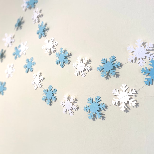 Snowflake Garland - Etsy