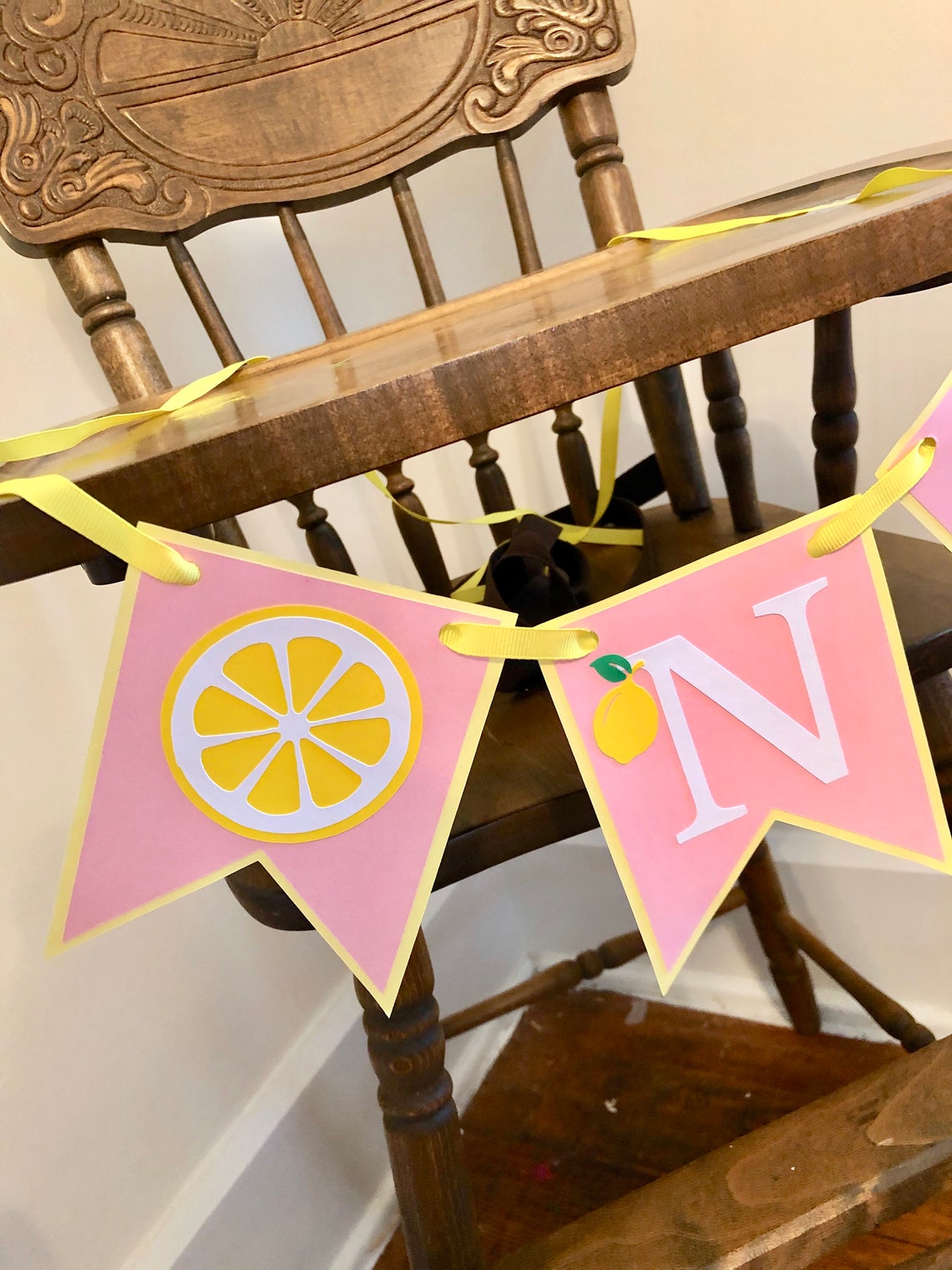 Lemon First Birthday Decorations High Chair Tutu Lemon ONE - Etsy
