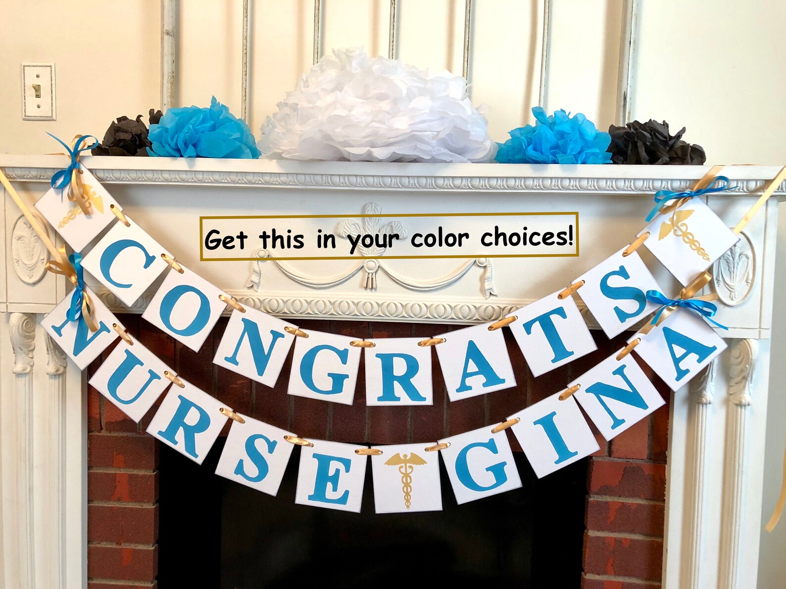Nurse Graduation Decor Medical Graduation Banner Congrats - Etsy