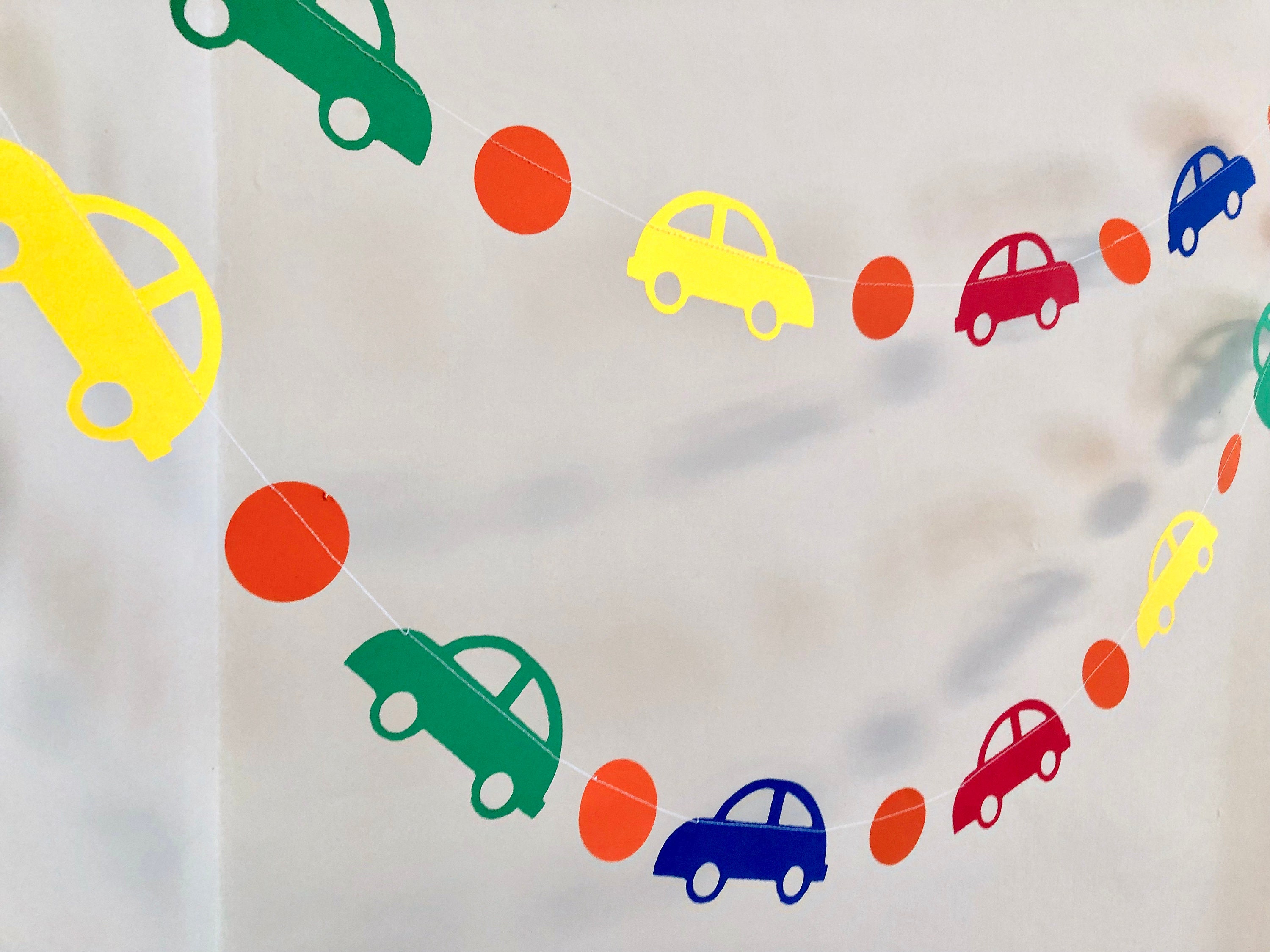 Transportation Birthday Party Decorations Cars Birthday - Etsy