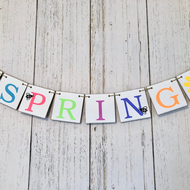 Spring Banner - Etsy