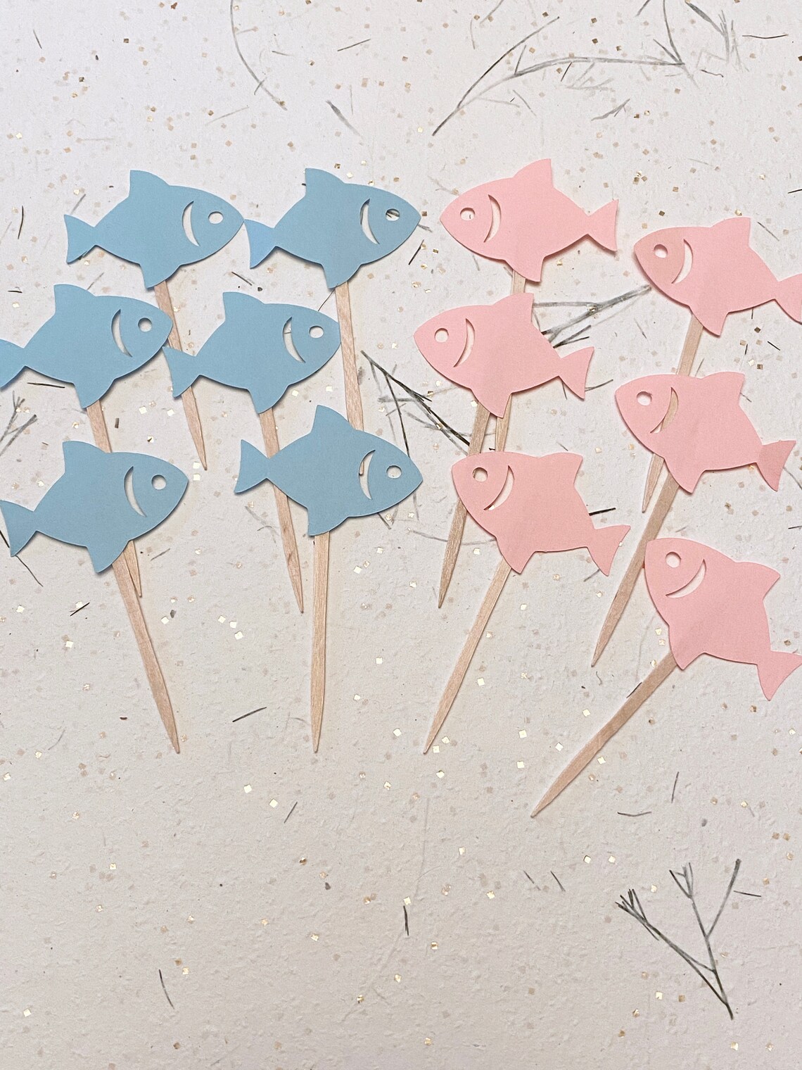 Fishe or Fishe Banner Fish Themed Baby Shower Fishing Baby - Etsy