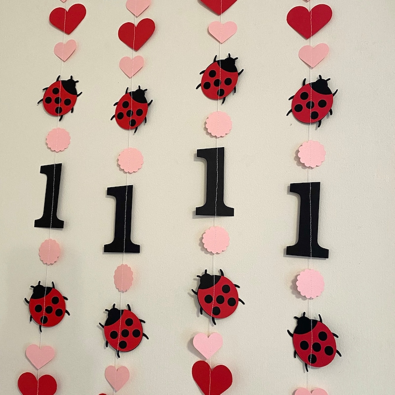 Ladybug 1st Birthday - Etsy