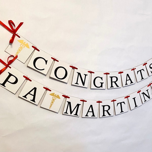 Physicians Assistant Graduation Banners - Etsy