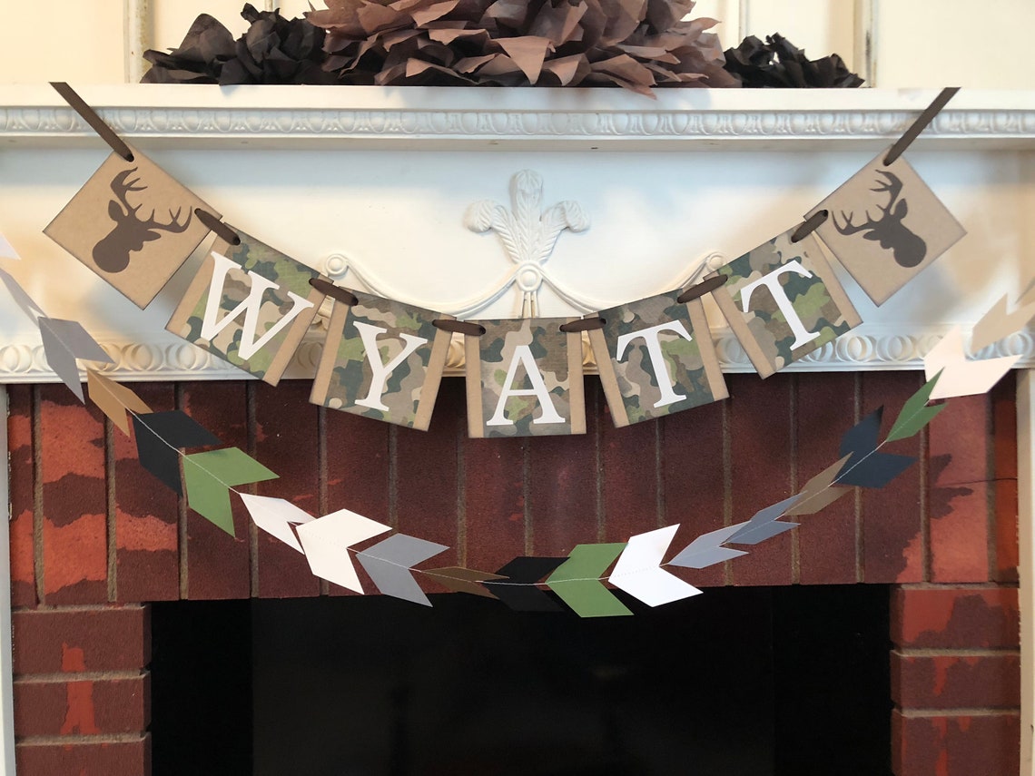 Lil Buck Baby Shower Decoration Oh Deer First Birthday Boy - Etsy