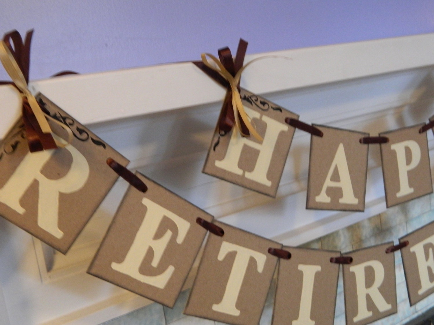 Happy Retirement Banner / Retirement Party Sign / Retirement - Etsy ...