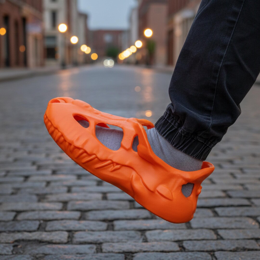 3D Printed Clog Shoes STL File | Custom Foam Runner Style Footwear ...