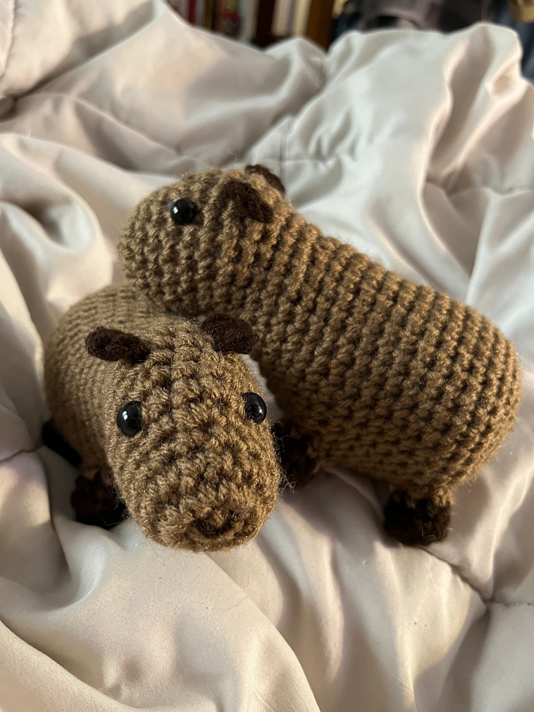 Crochet Capybara - Etsy