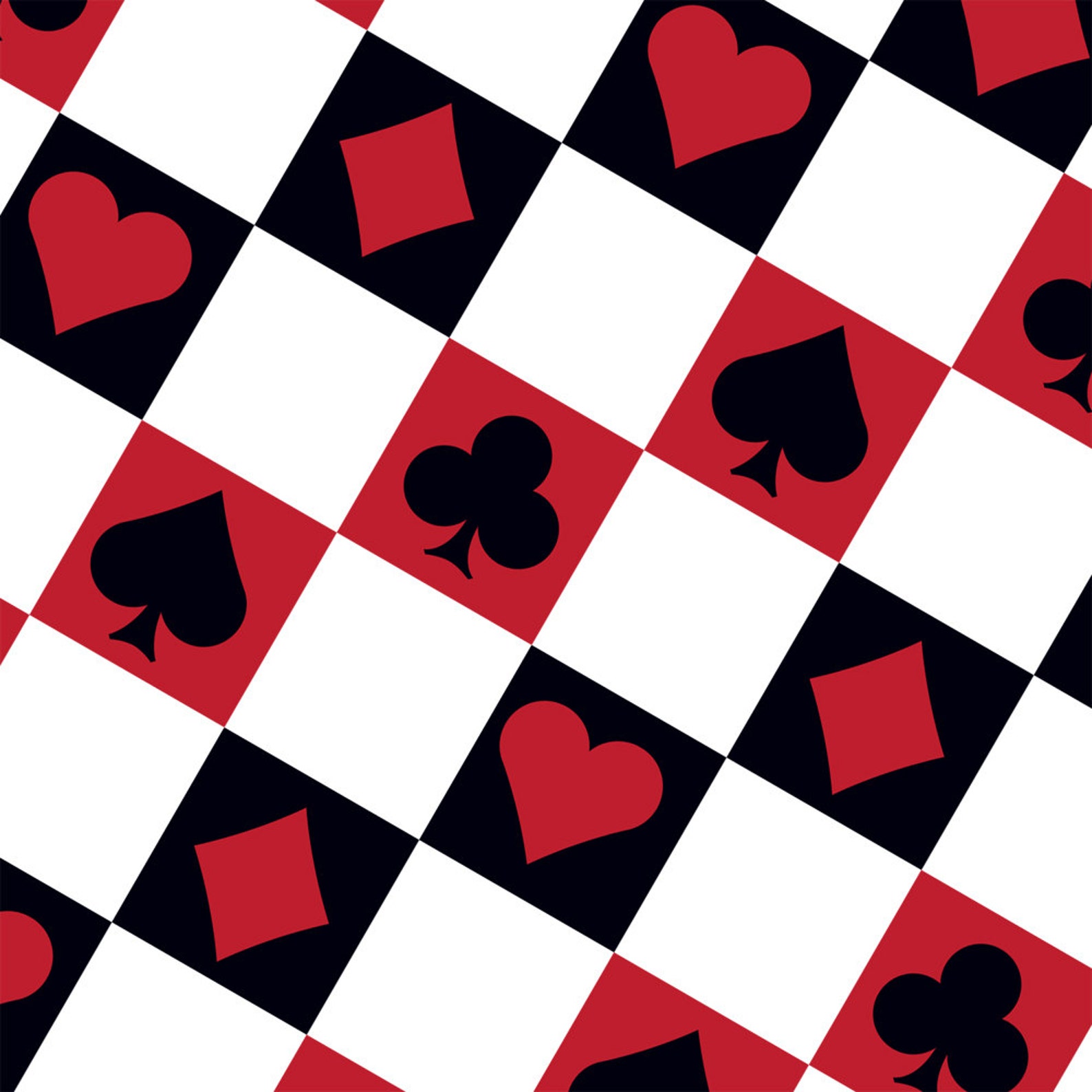 CASINO Paper Shapes : Black & Red Digital Casino Paper, Casino ...