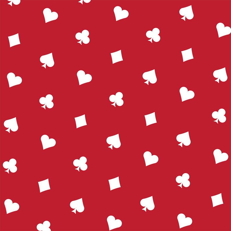 CASINO Paper - Shapes : Black & Red - Digital Casino Paper, Casino ...