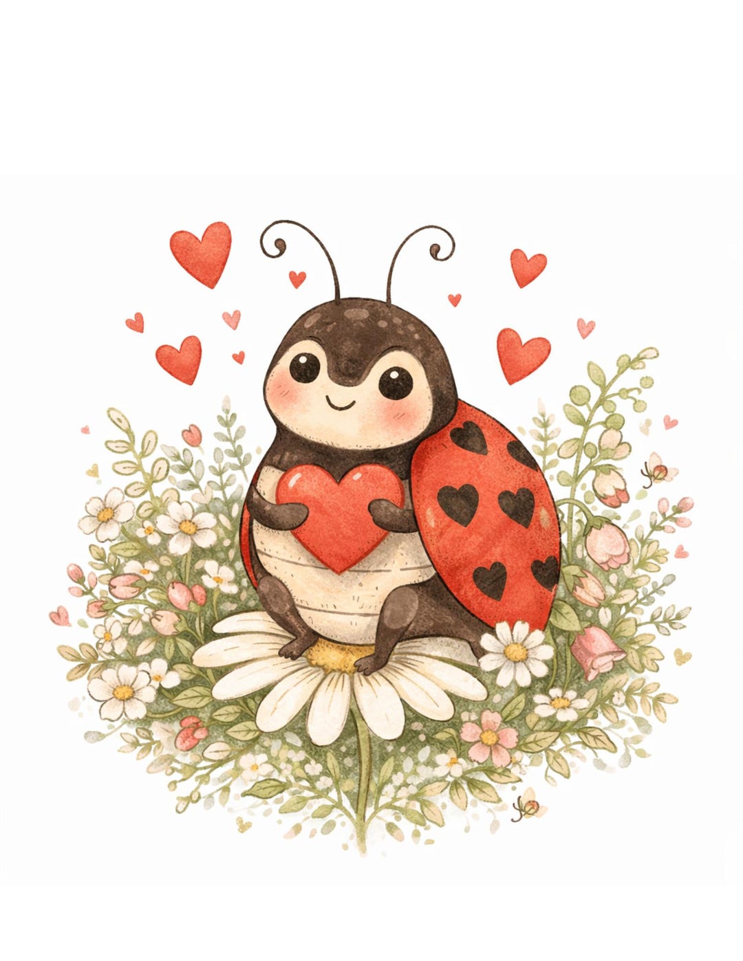 Valentine's Day Lovebug SVG PNG JPG | Love Bug Clipart | Ladybug Design ...