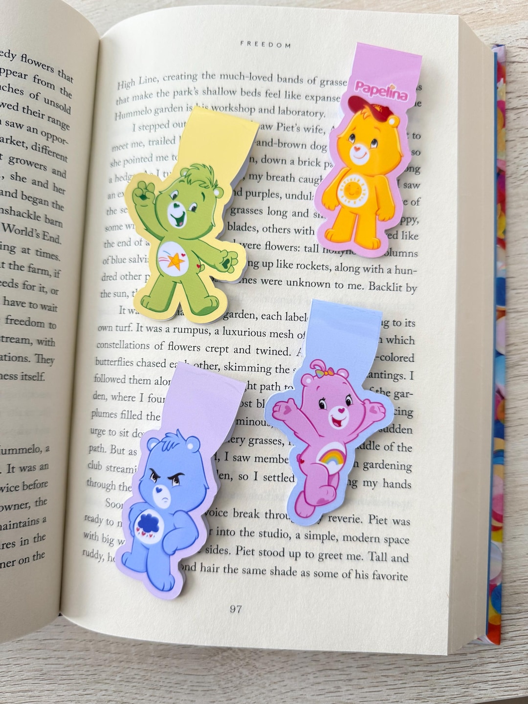 Care Bears Magnetic Bookmark Set - Etsy