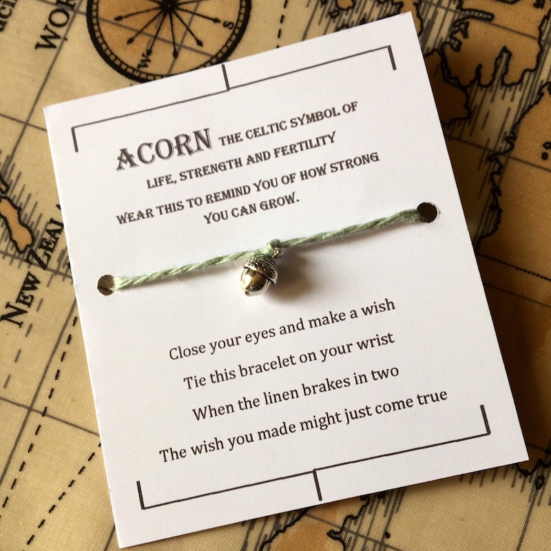 Acorn Bracelets for Women - Etsy Canada