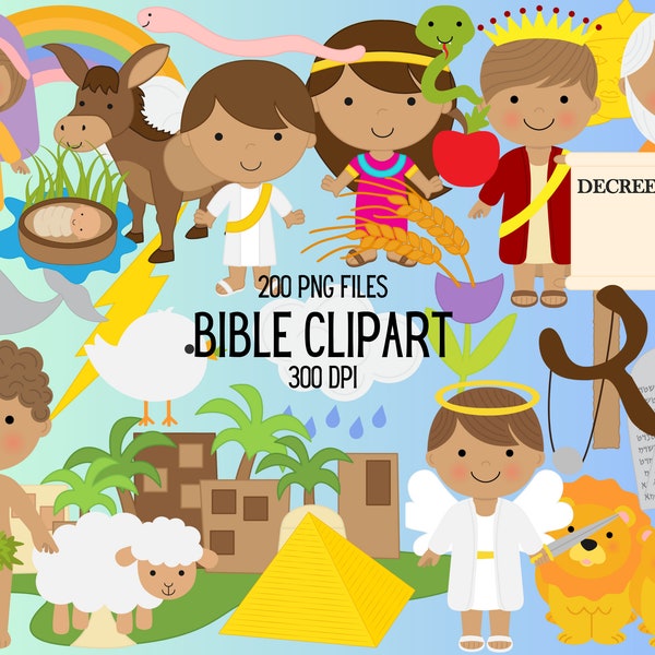 Bible Clipart - Etsy