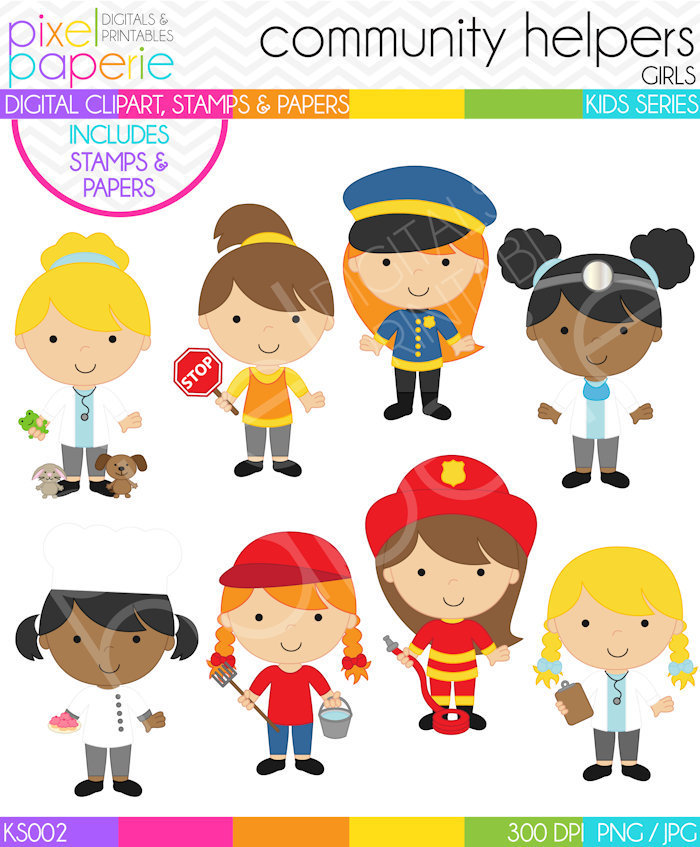Community Helpers Clipart Cliparts Mygraficocom Preschool Images Porn