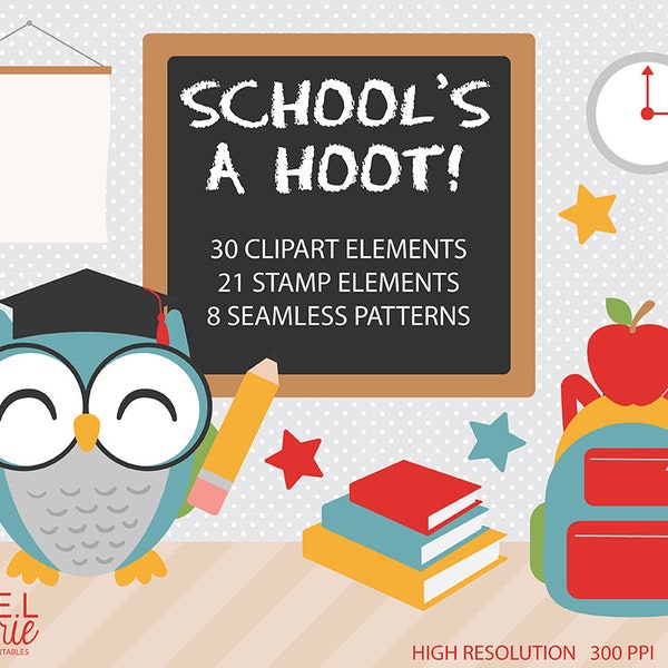 Hoot Clip Art - Etsy