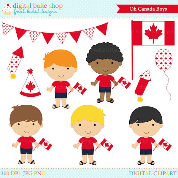 Canada Clip Art - Etsy