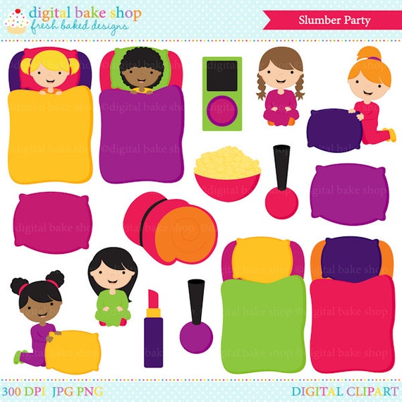 Sleepover Images Clipart