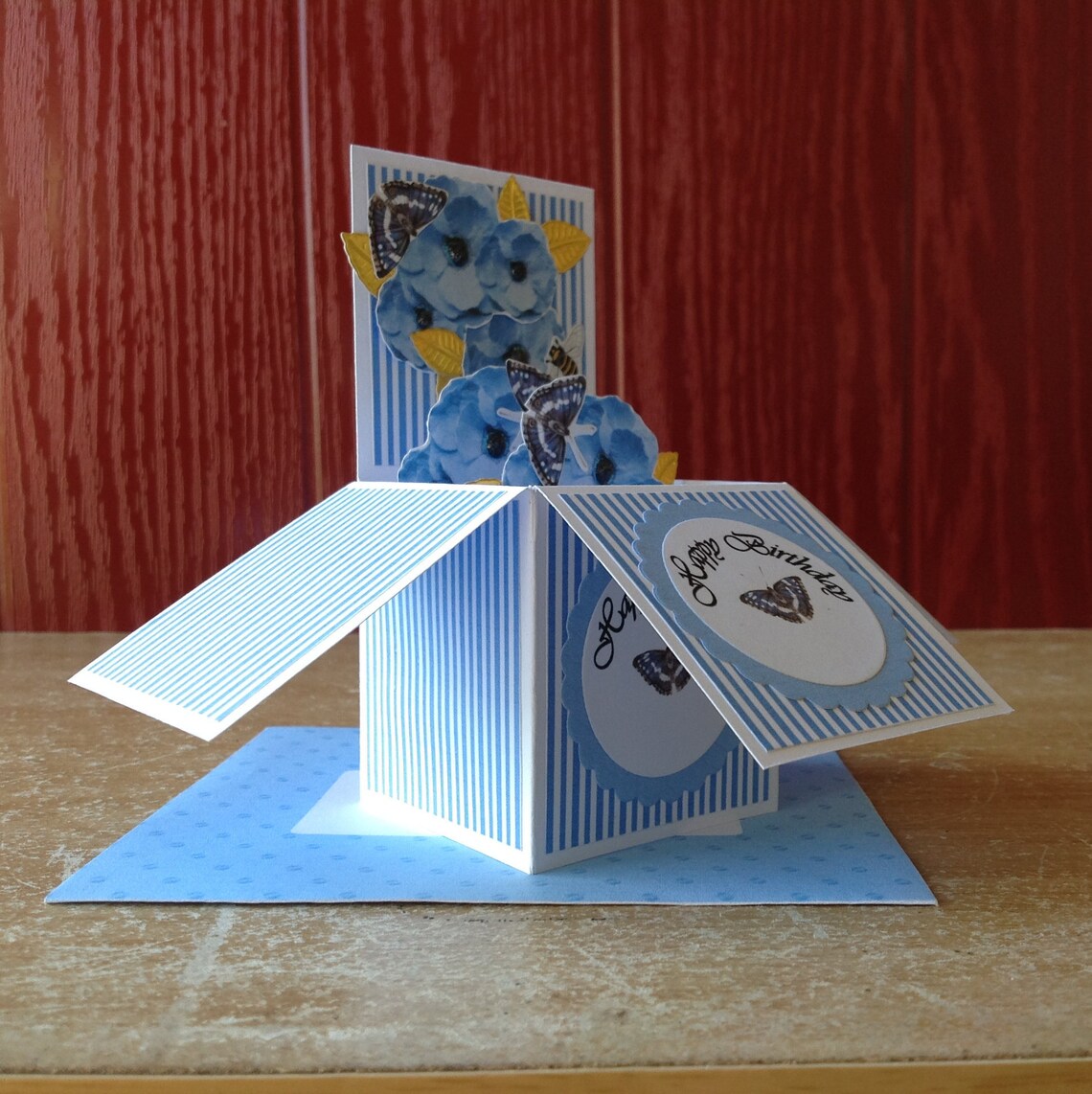 A Pop-up Card/unique Greeting Card 3D Pop-up Card Birthday - Etsy UK