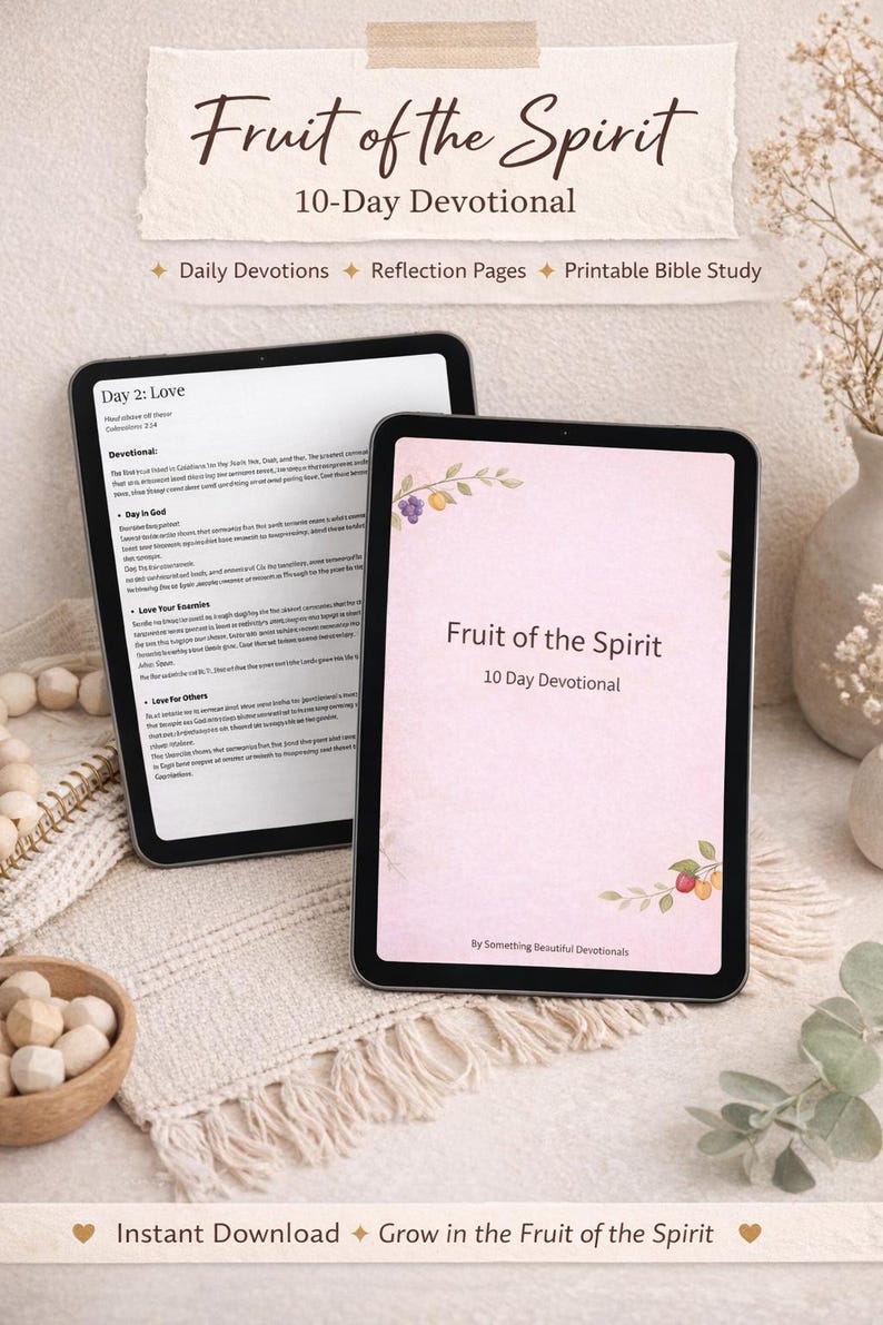 Galatians 5:22–23 Fruit of the Spirit Collection | Christian Devotional ...