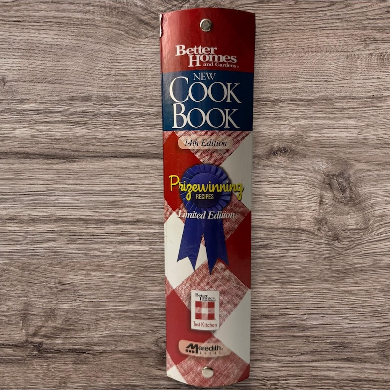 Better Homes & Gardens New Cook Book • Prizewinning Recipes • Limited ...