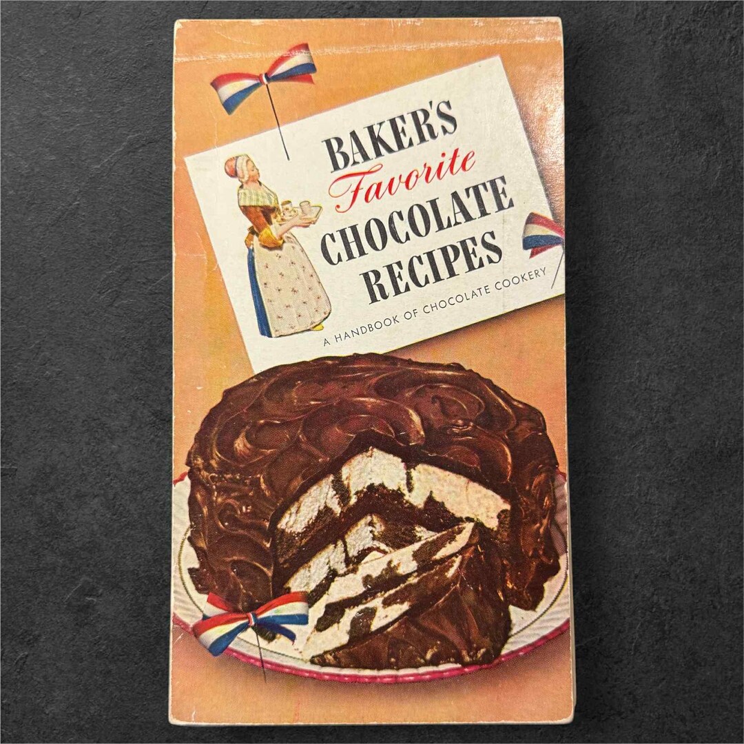 Vintage 1958 Baker’s Favorite Chocolate Recipes Cookbook – General ...