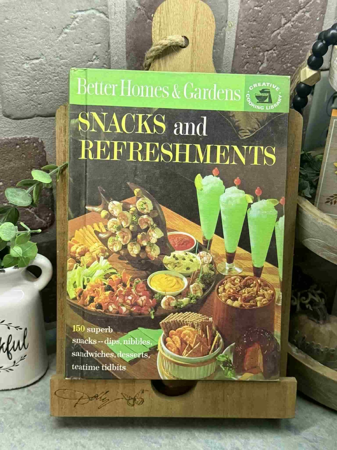 Vintage 1963 Better Homes and Gardens Cookbook: Snacks and Refreshments ...