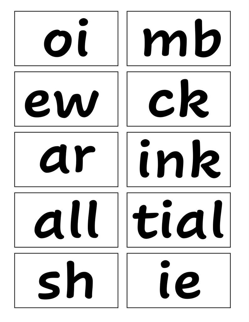 Phonics Rules and Sounds - Etsy