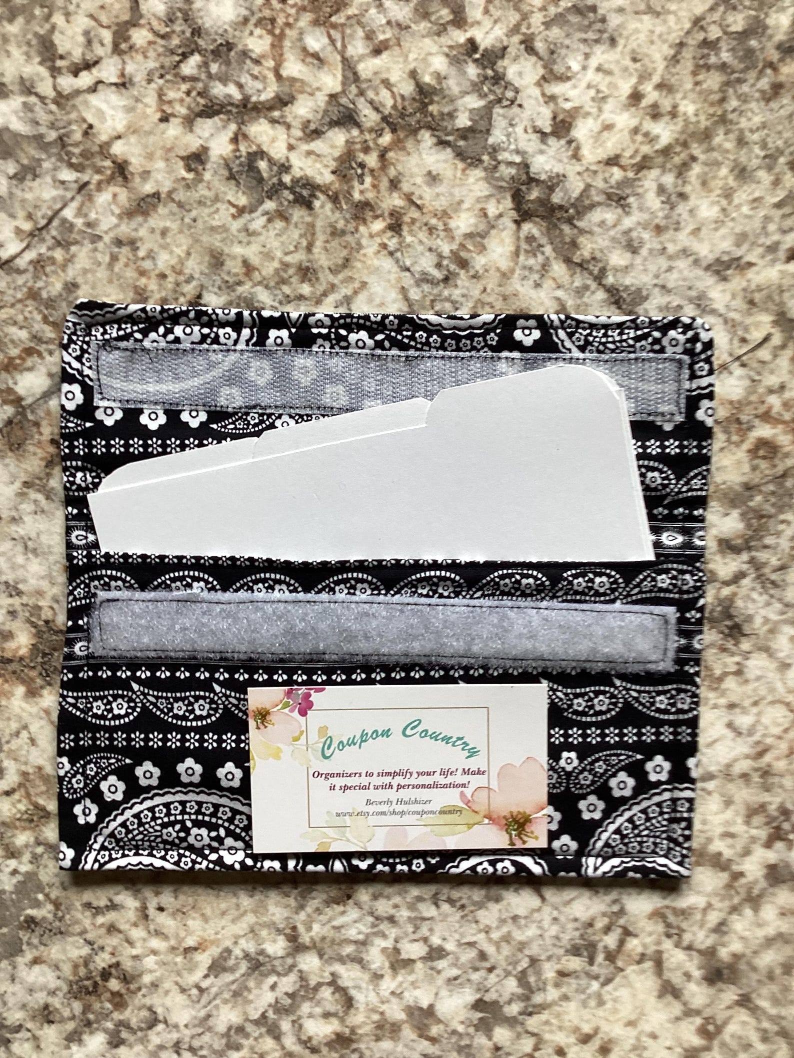 SMALLER Coupon Holder/ Organizer / Receipt/ Appointment /gift Card ...